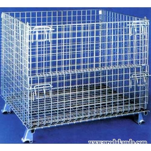 Harga Jual Pallet Mesh / Pallet Besi Lipat Galvanis Pallet Mesh ...